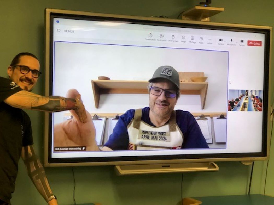 Conférence avec l’ébéniste renommé Rob Cosman