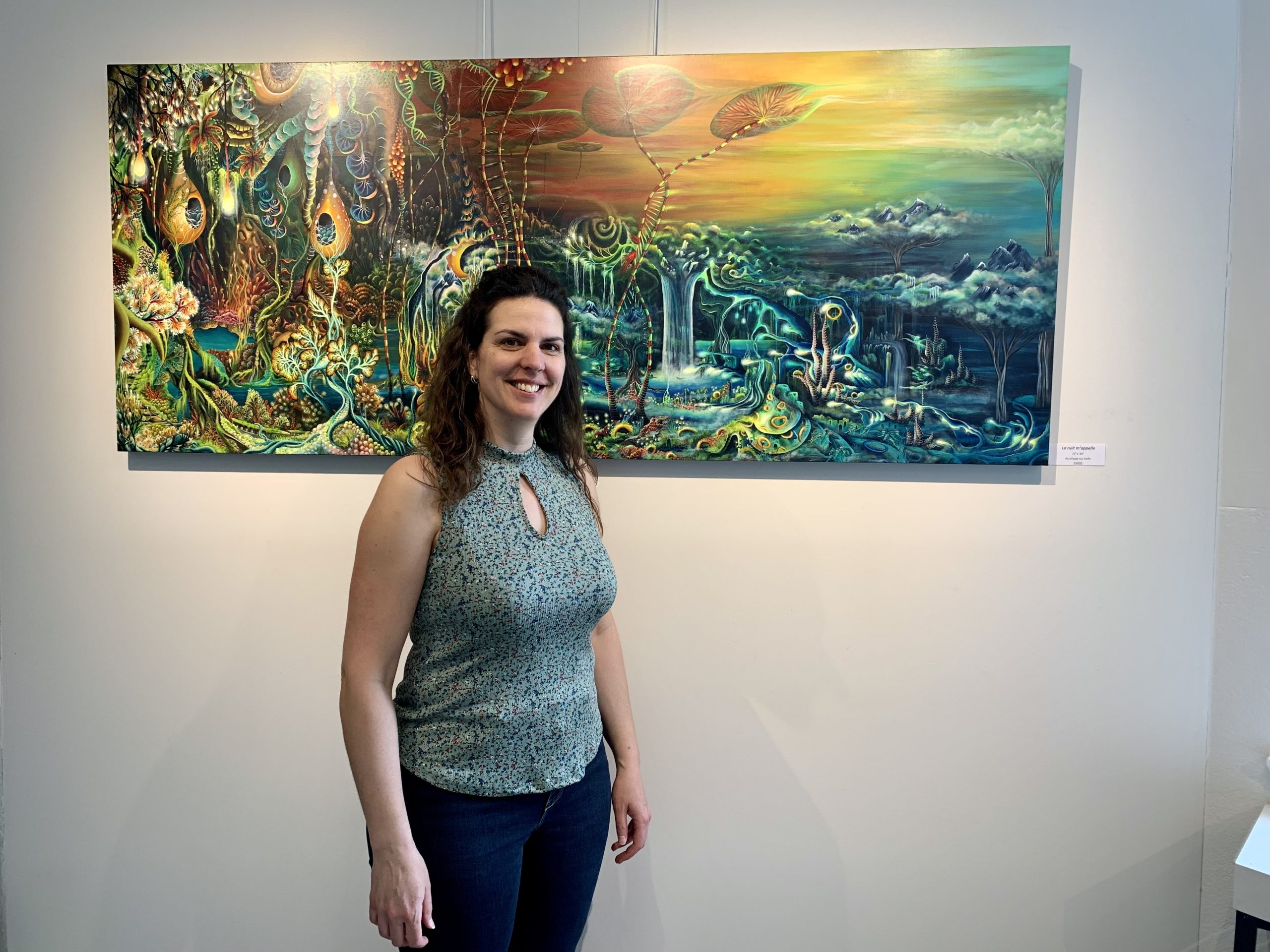 La Galerie d’art du Cégep accueille les œuvres fascinantes d’Elyse Fournier